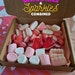 Pink Sweet Box Halal Sweets Personalised Gift Birthday Gift Good Luck ...