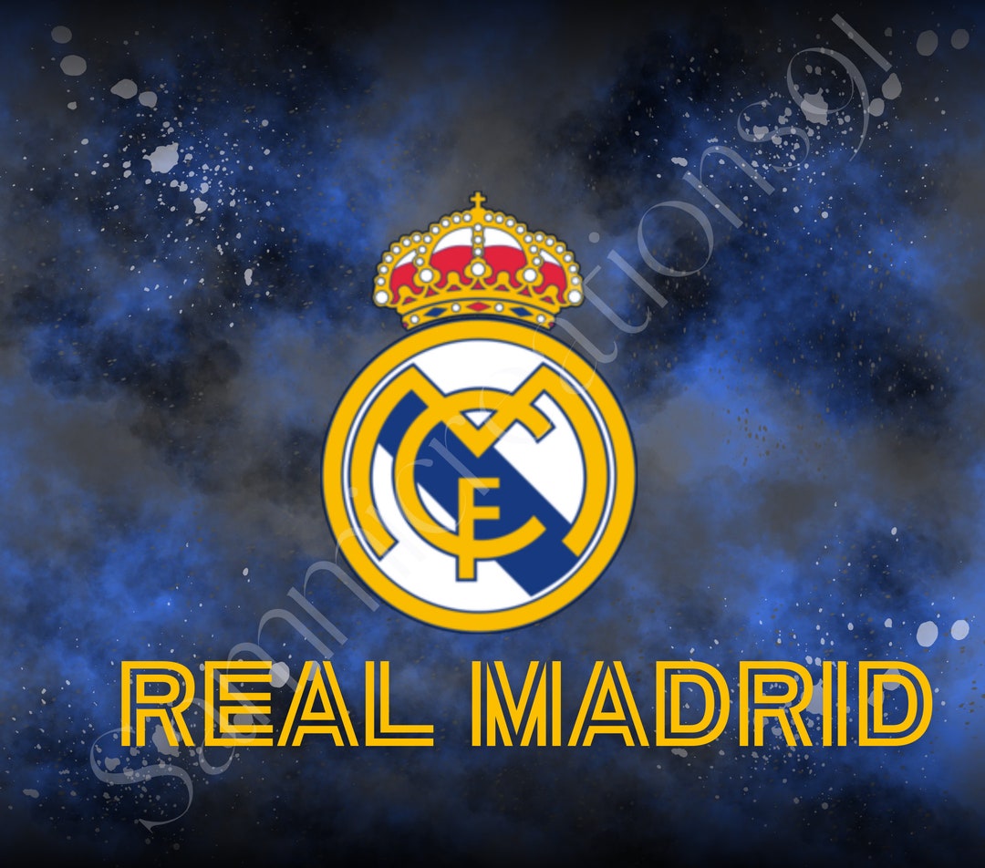 Real Madrid 20oz Tumbler Wrap Sublimation PNG Digital Print - Etsy