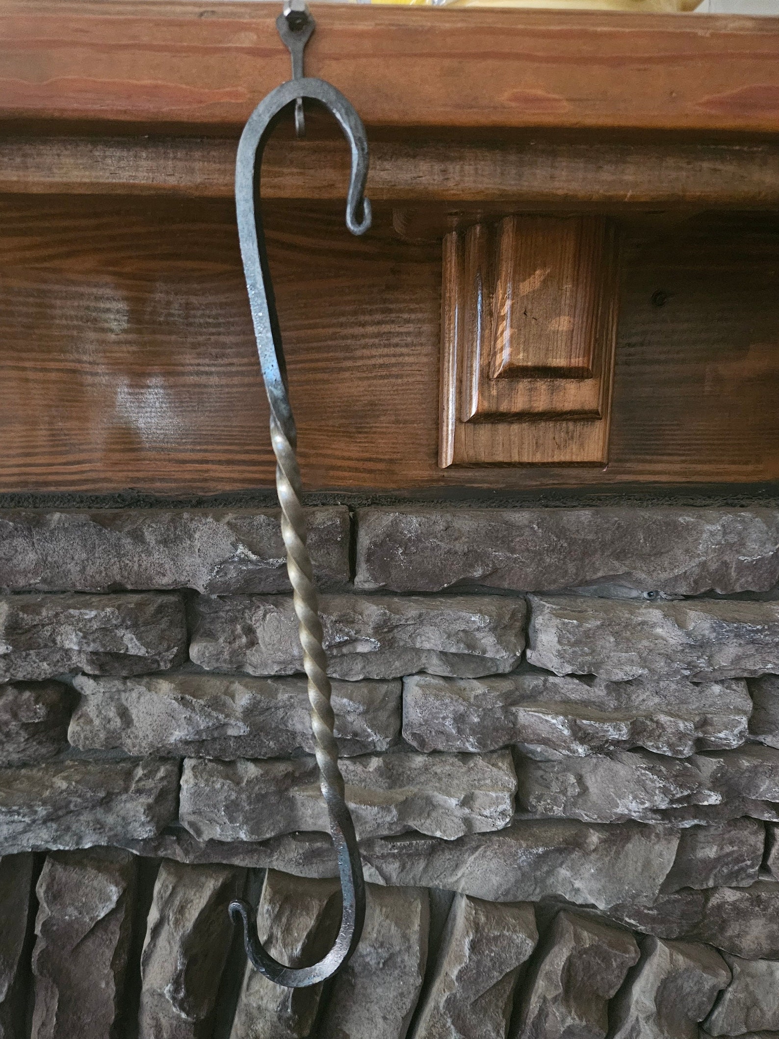 Hand Forged Twisted S-hook Pot Hanger - Etsy