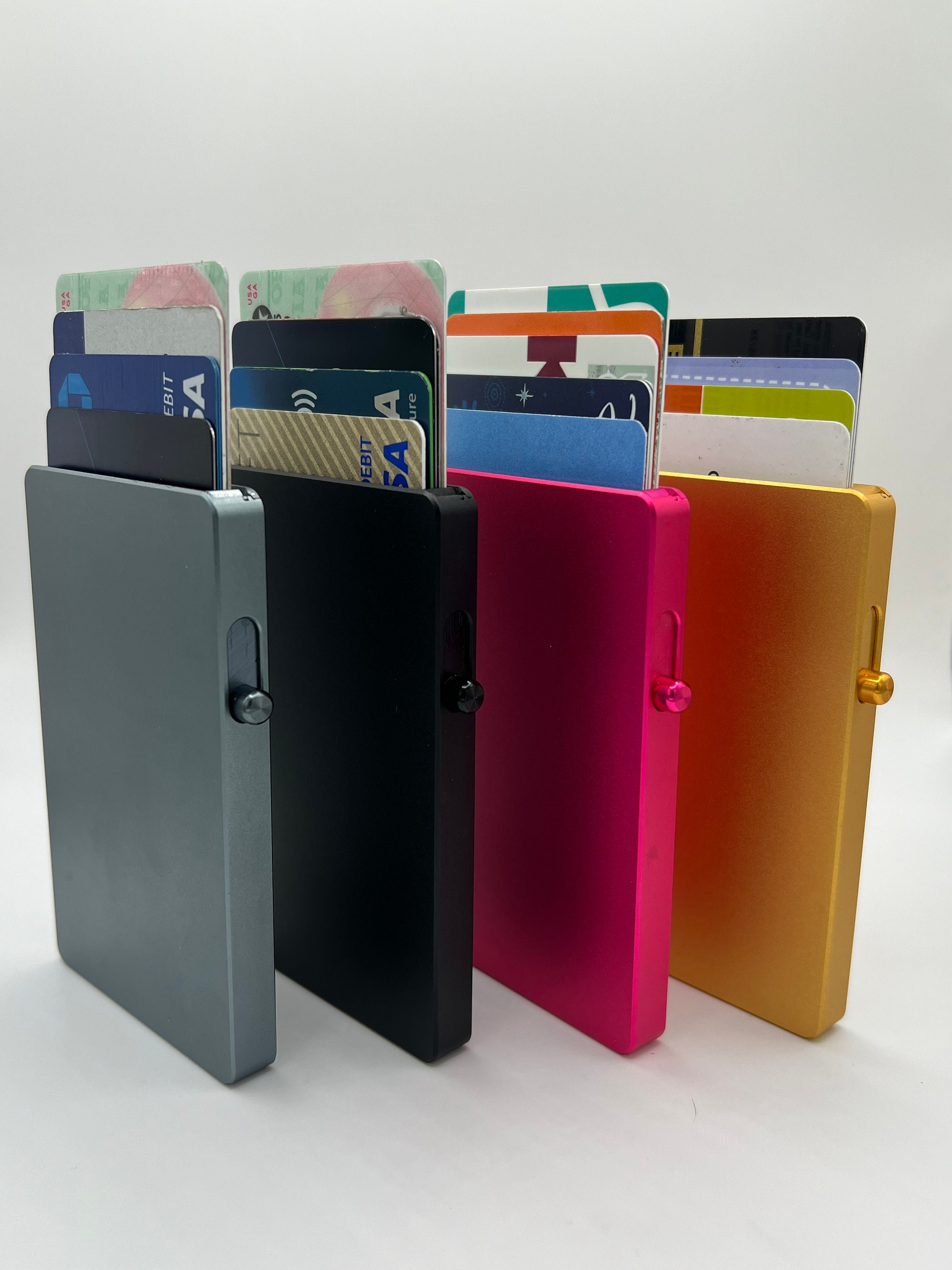 Personalized Engraved Magsafe RFID Slim Phone Minimalist Wallet Gift ...