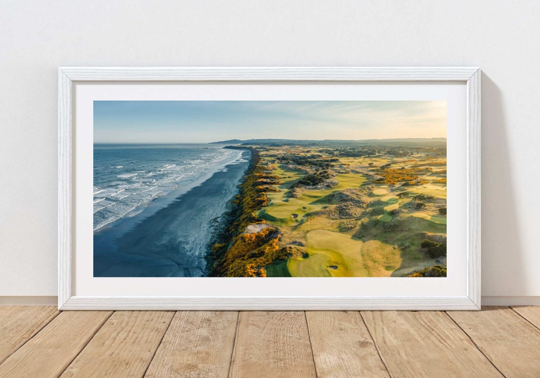 Bandon Dunes Golf Course Print Hole #16, Fine Art Golf Print, Digital ...
