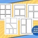 Comic Book Template, Blank Comic Strip, Instant Download DIY Comics for ...