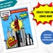Comic Book Template, Blank Comic Strip, Instant Download DIY Comics for ...