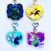 2" Aftertale Geno Error Fresh Ink Sans Holographic Holo Undertale AU ...