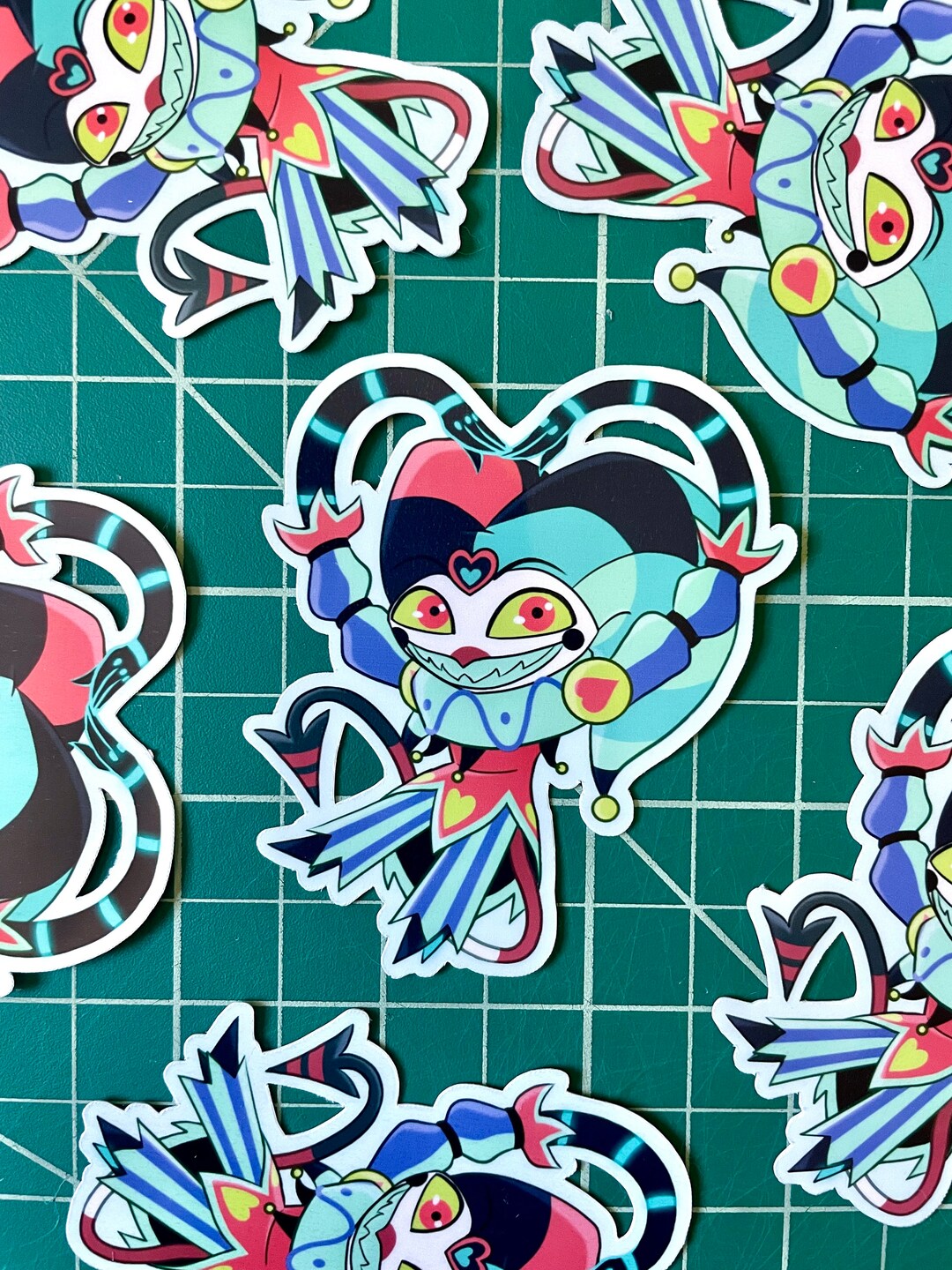 Helluva Boss Fizzarolli Chibi Vinyl Sticker - Etsy