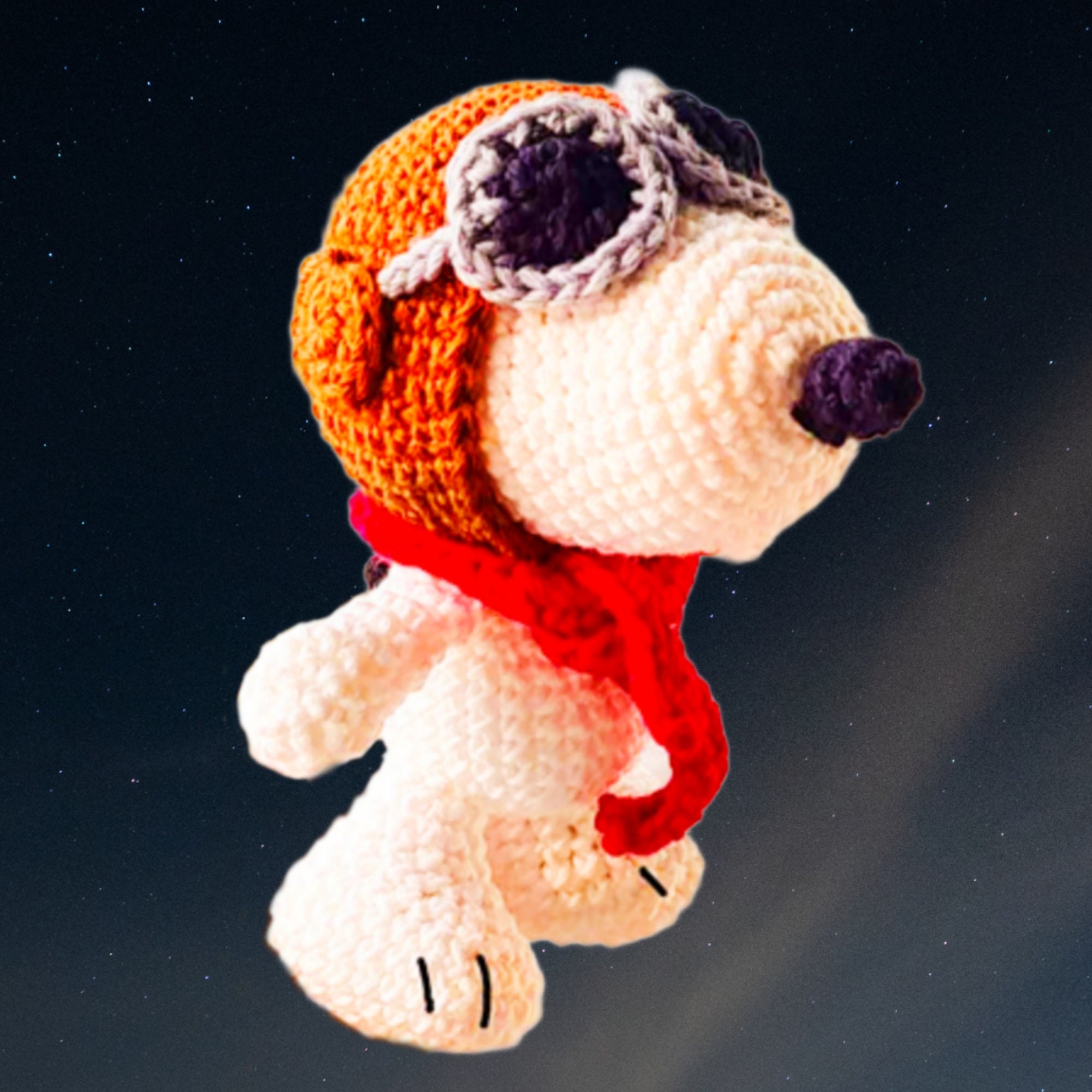 Snoopy Crochet Pattern, Easy Snoopy Pattern, Dog Crochet Pattern Pdf - Etsy