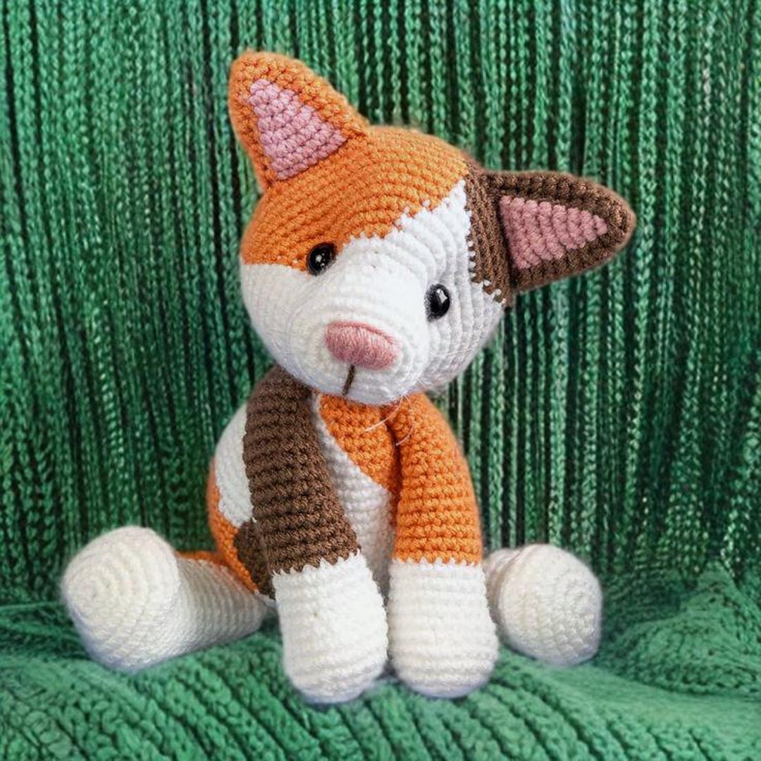 Callie Le Chat Calicot Modèle Au Crochet Pdf, Couture Amigurumi - Etsy
