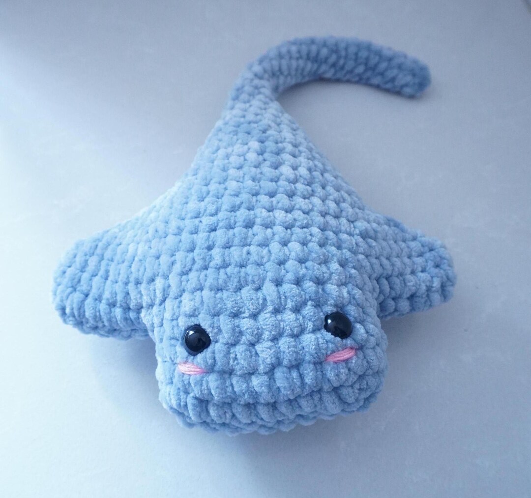 Stingray Fish | Stingray Plushie | Crochet Plushie | Plush Toy ...