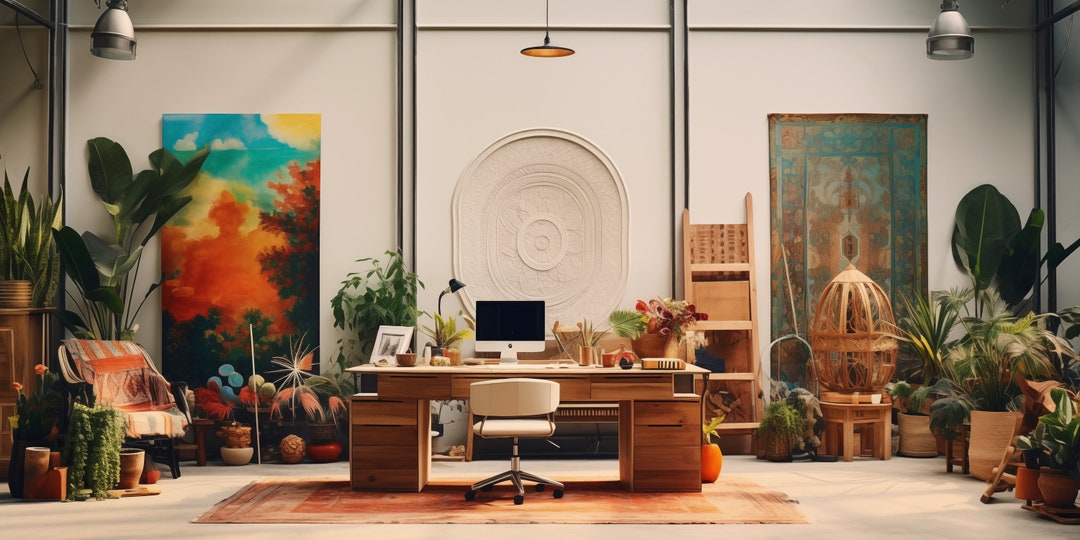 Virtual Background for Meetings | Beautiful, Expansive, Creative Loft ...