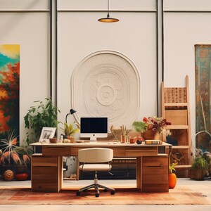 Virtual Background for Meetings | Beautiful, Expansive, Creative Loft ...