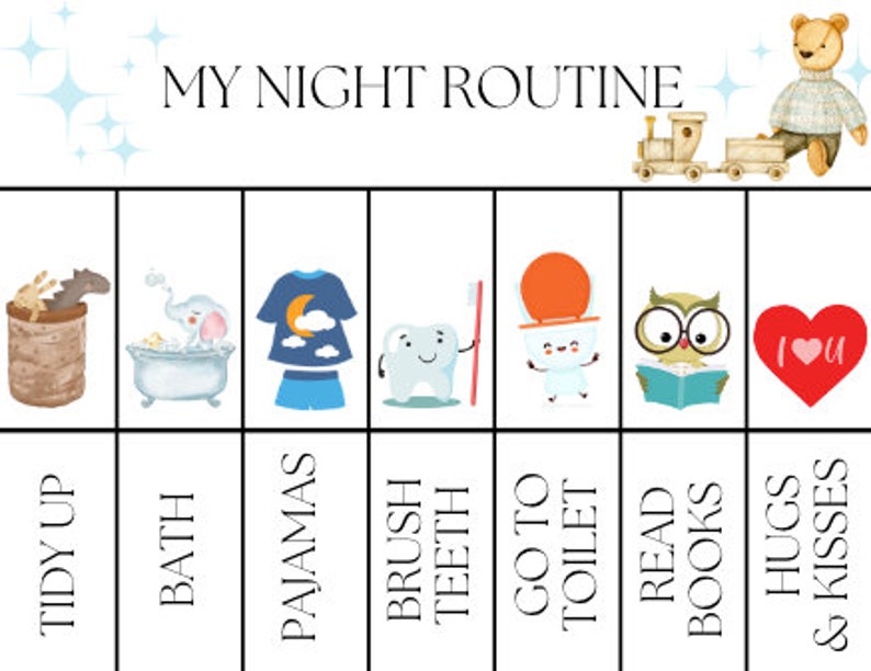 Kids Super Pack Manners Placemat Communication Board Screen Time Tokens ...