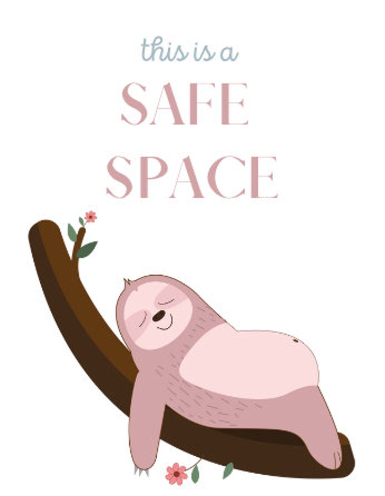 Calming Corner, Classroom Poster, Montessori Poster, Habit Training ...