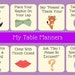 Editable Table Manners, Table Manners Montessori Placemat, Habit ...