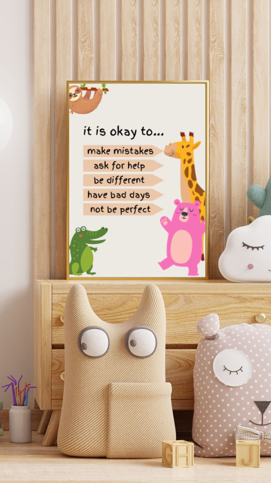 Calming Corner, Classroom Poster, Montessori Poster, Habit Training ...