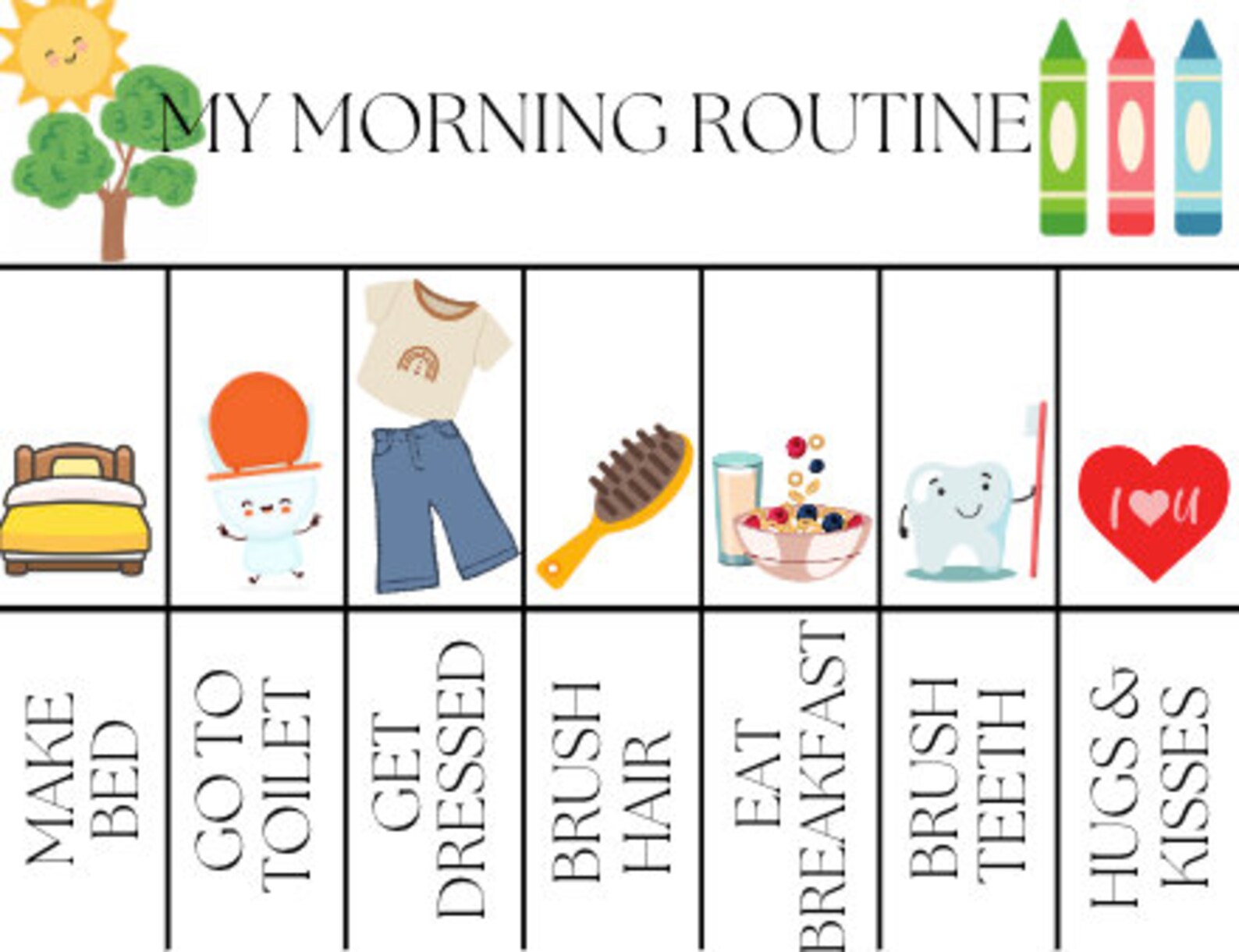 Kids Super Pack Manners Placemat Communication Board Screen Time Tokens ...