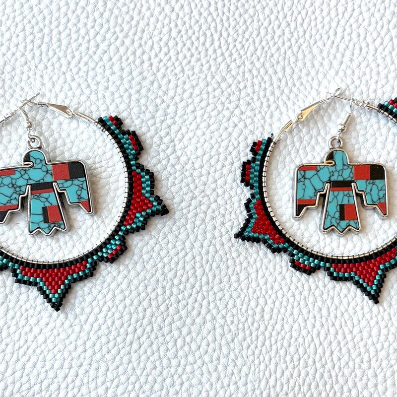 Beaded Thunderbird - Etsy