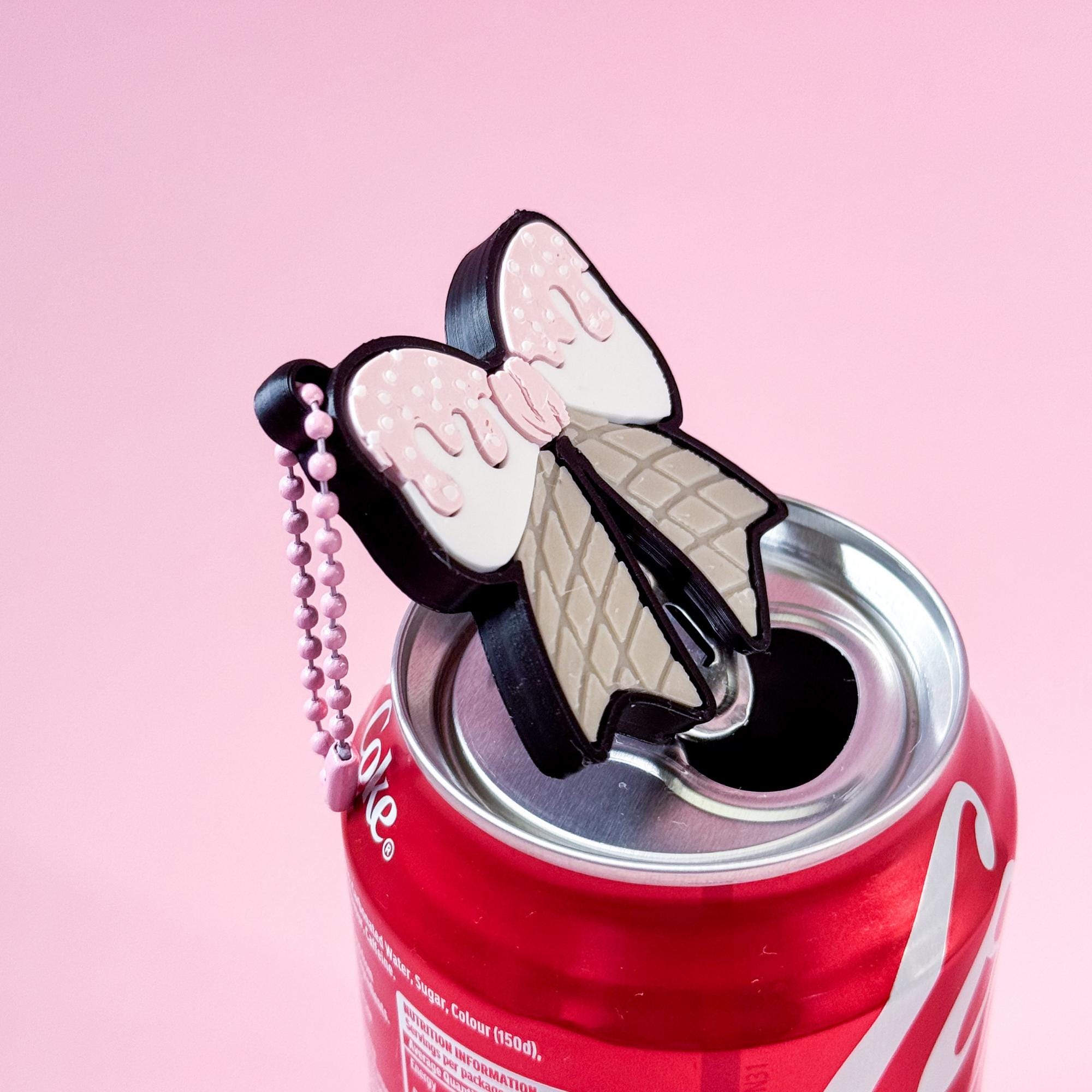 Ice Cream Bow Soda Can Opener 3D Print File | Summer Fizz Can Opener ...