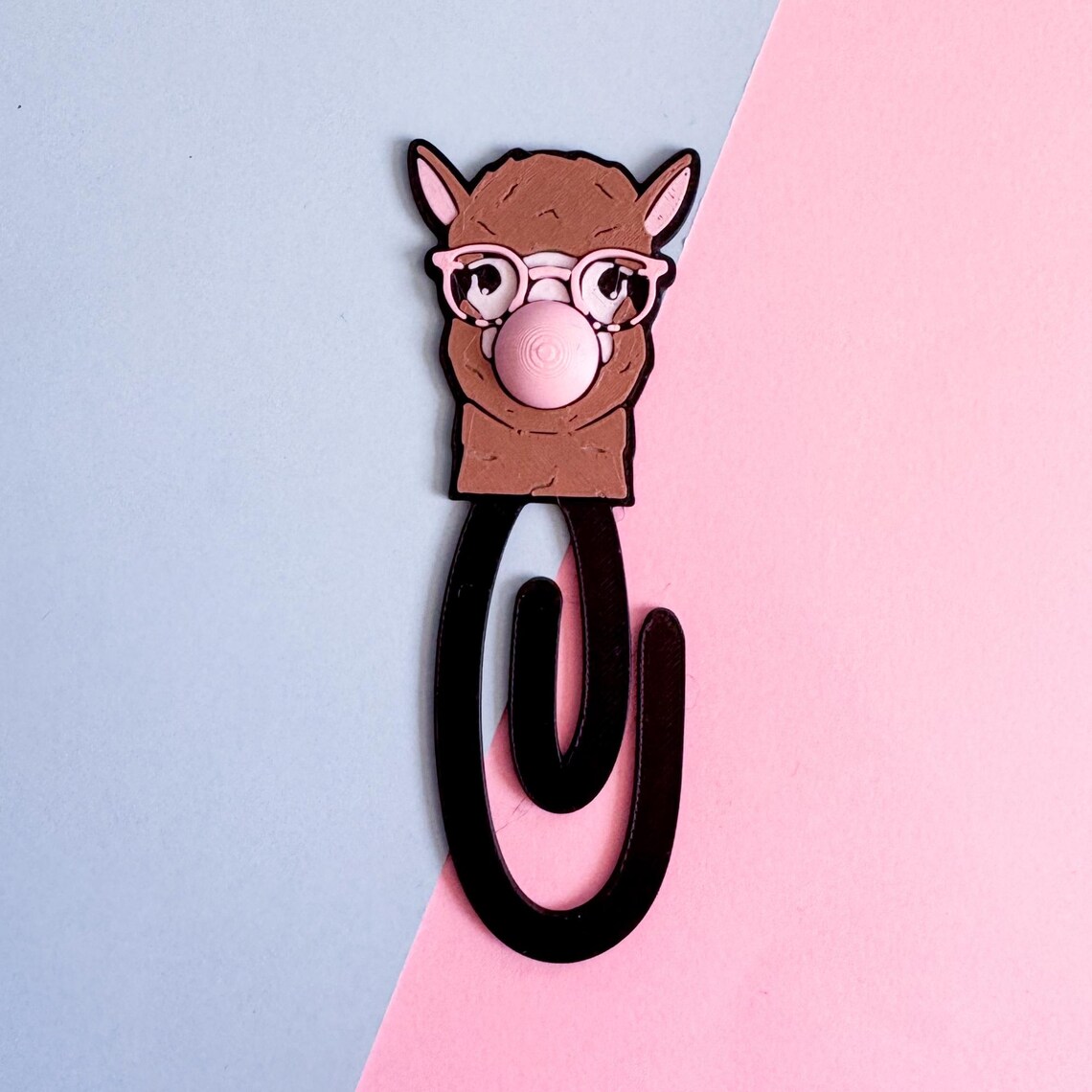 Bubblegum Llama 3D Print Bundle | Clicker, Keychain, Topper (digital ...