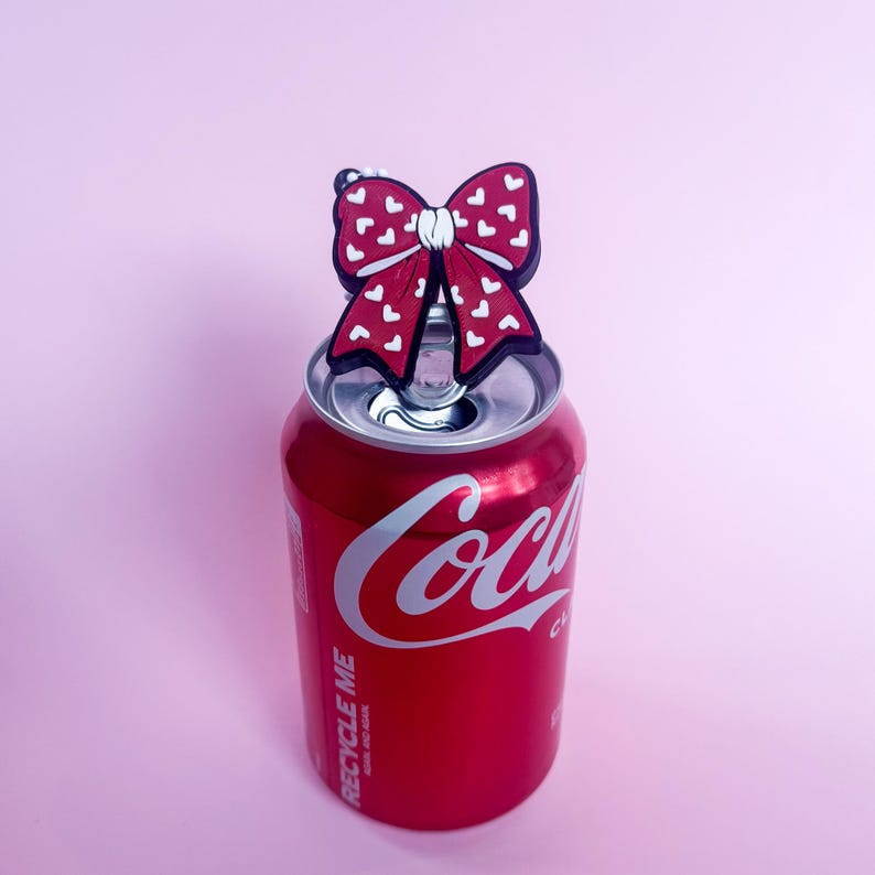 Heart Bow Soda Can Opener 3D Print File | Valentines Fizz Can Opener ...
