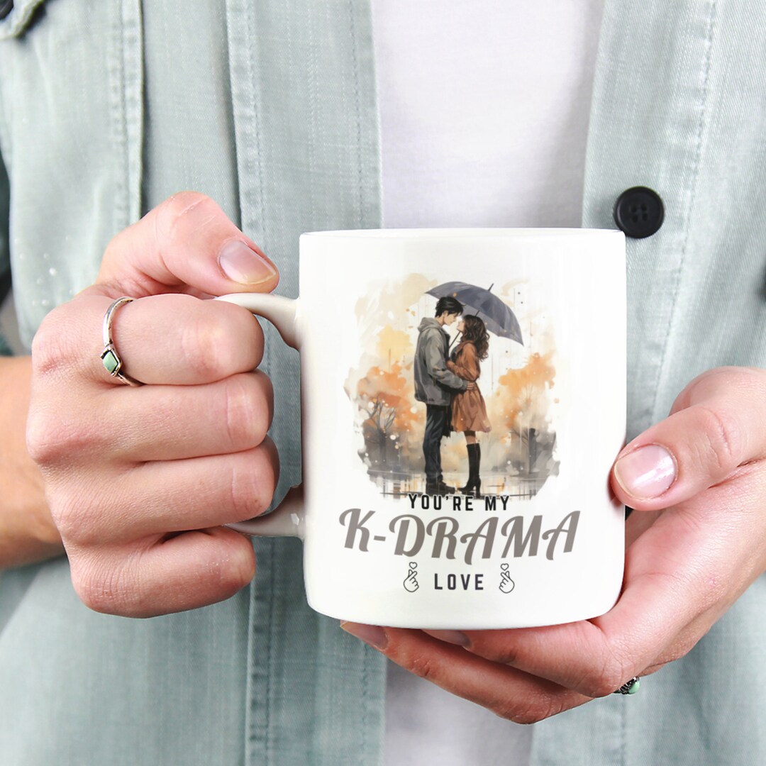 Ceramic Mug 11oz Kdrama Love, Kdrama Mug Gift, Korean Mug, Kdrama Gifts, Kdrama Addict Mug, Kpop ...