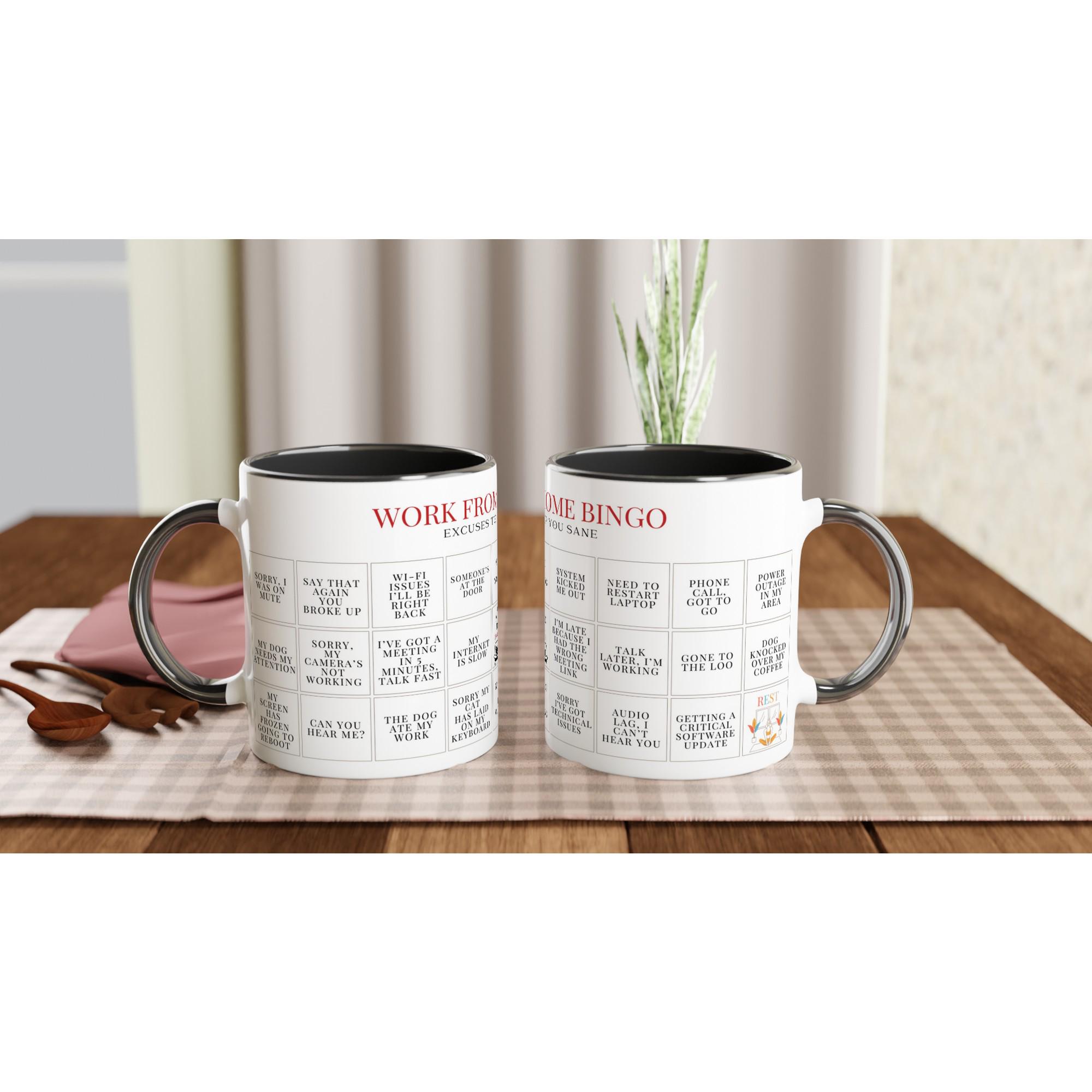 11oz Ceramic Mug,work From Home,remote Worker,conference Call,home ...