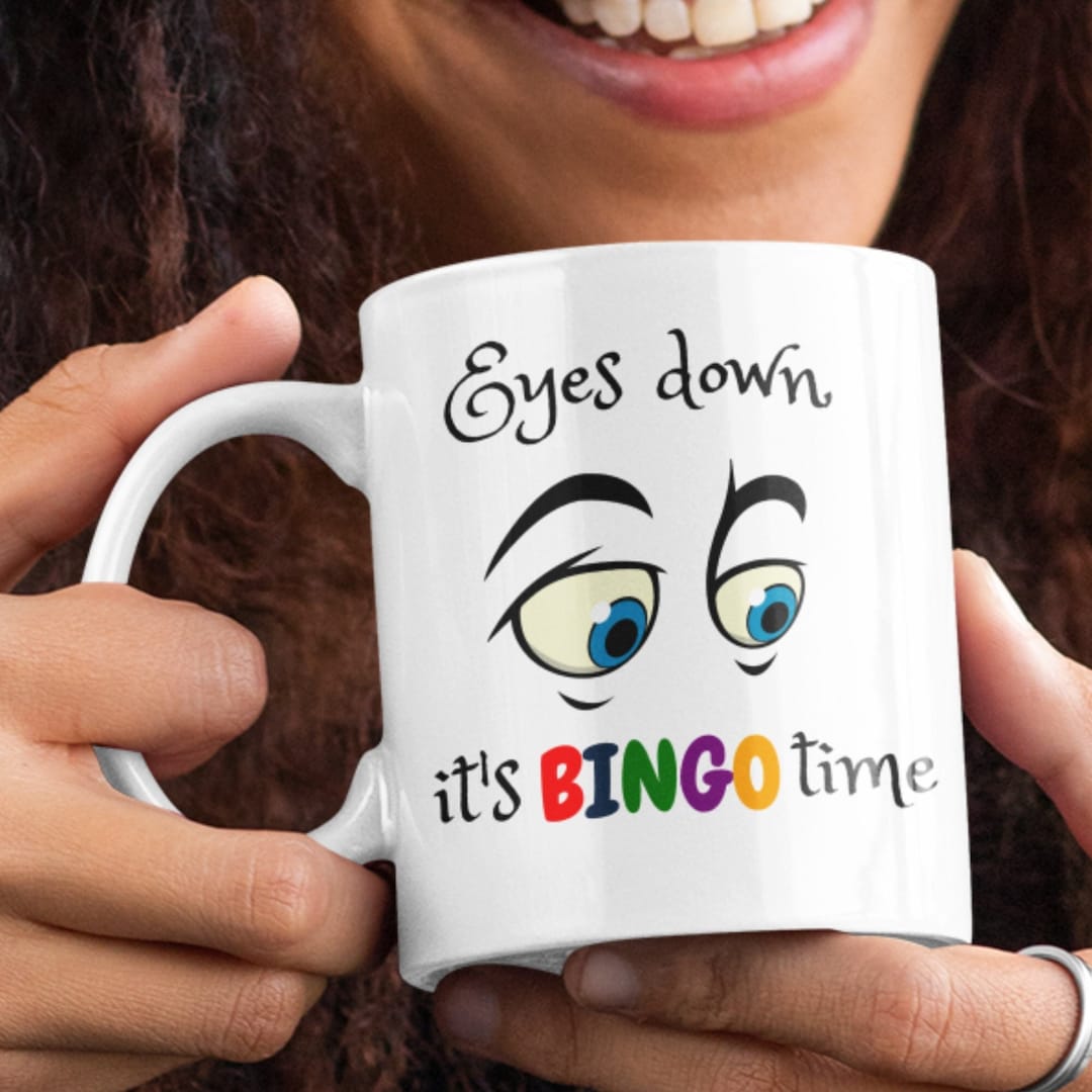 Eyes Down Its Bingo Time Christmas Bingo Bingo Mug Funny - Etsy