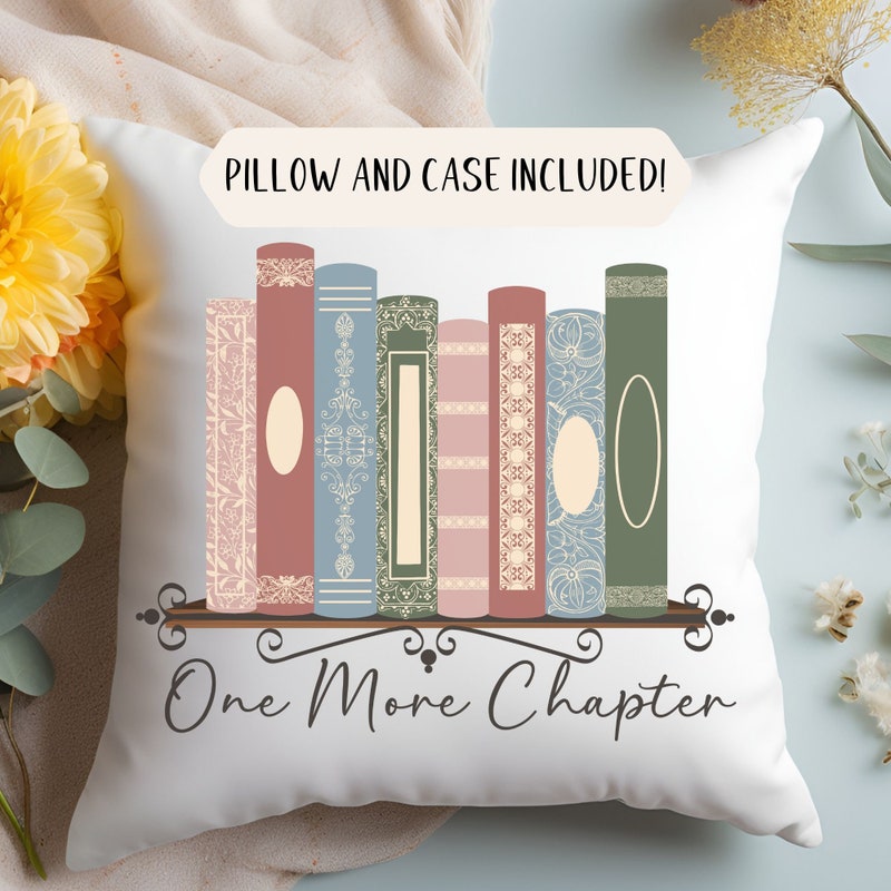 Library Pillow - Etsy