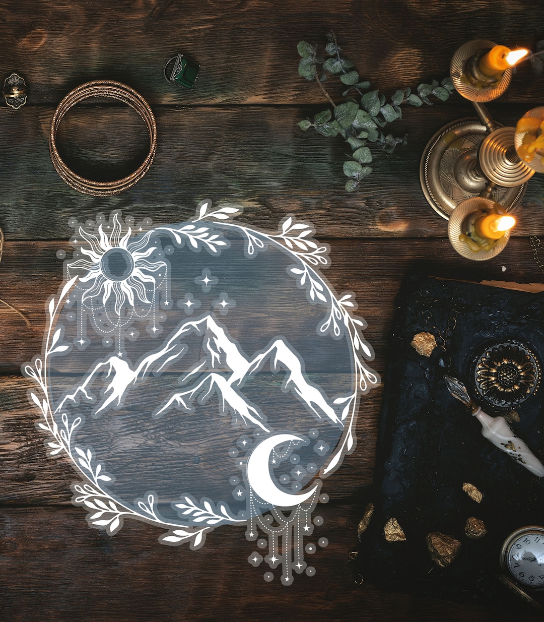 Fantasy Sticker, Book Sticker, Dragon Rider, Magical Books, Flower ...