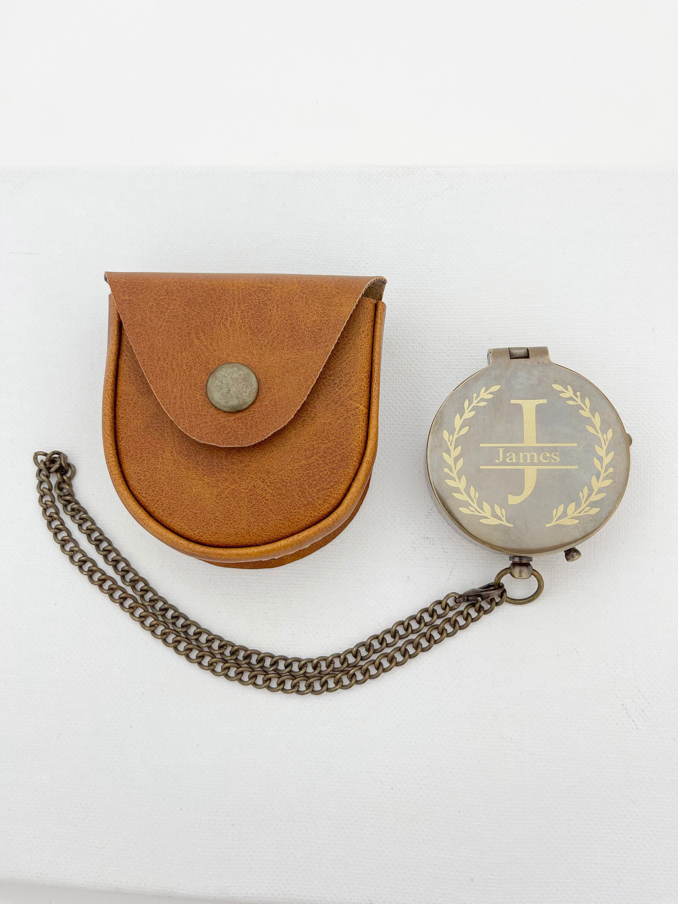 Actual Handwriting Engraved Compass, Custom Handwritten Compass ...