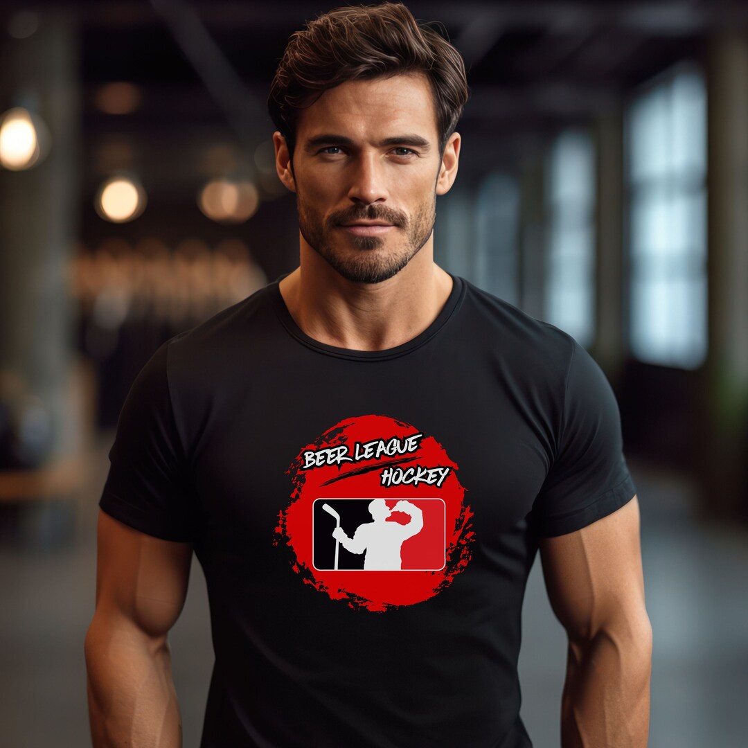 Beer League Hockey Logo 220 Unisex Jersey Short Sleeve Tee - Etsy