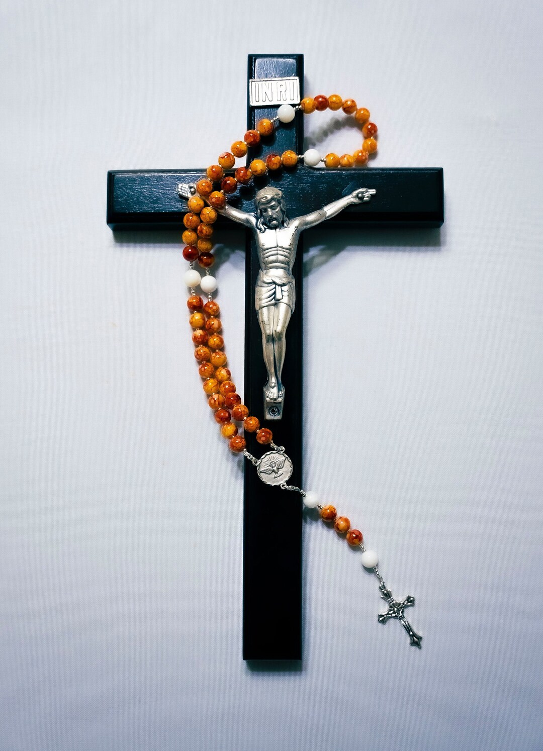 Holy Spirit Wire Rosary - Etsy