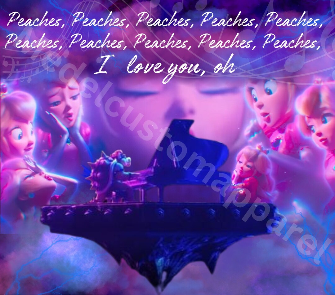 Custom Browser and Peaches 20z Tumbler Wrap Inspired by Mario Bros ...