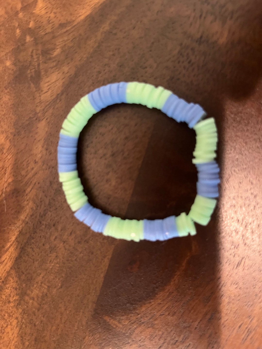Preppy Green and Blue Bracelet - Etsy