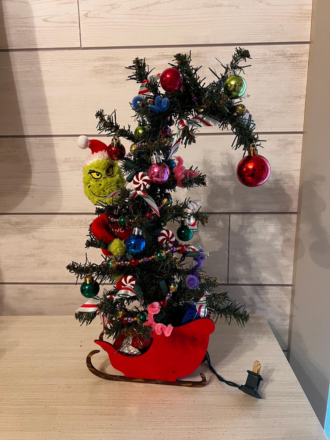Miniature Grinch Tree - Etsy