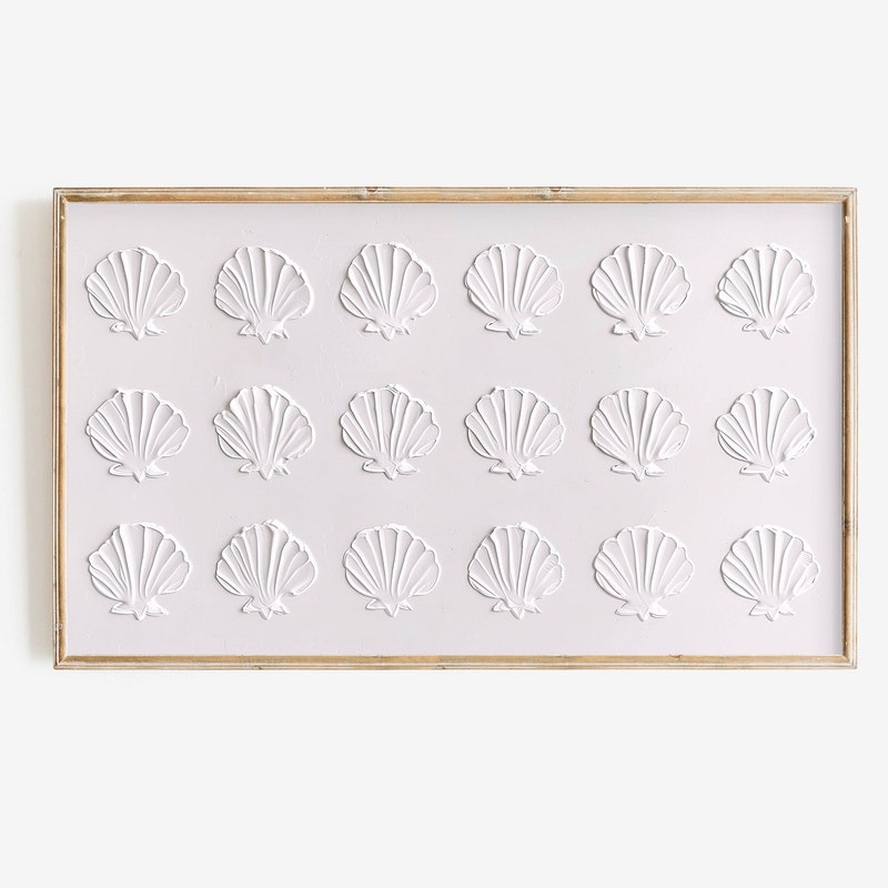 Seashell Wall Art - Etsy