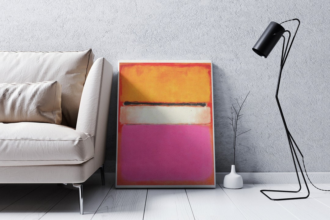Mark Rothko Art Paintings Canvas Print, Mark Rothko Canvas Wall Art ...