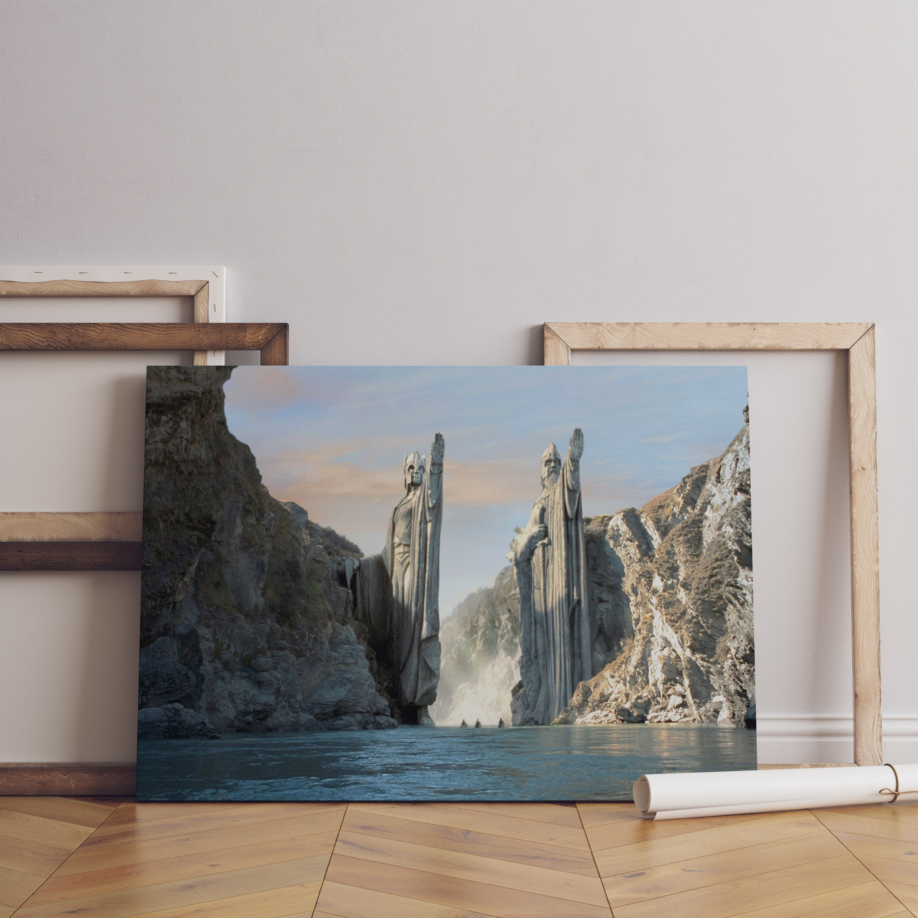 Argonath Canvas Poster - Etsy