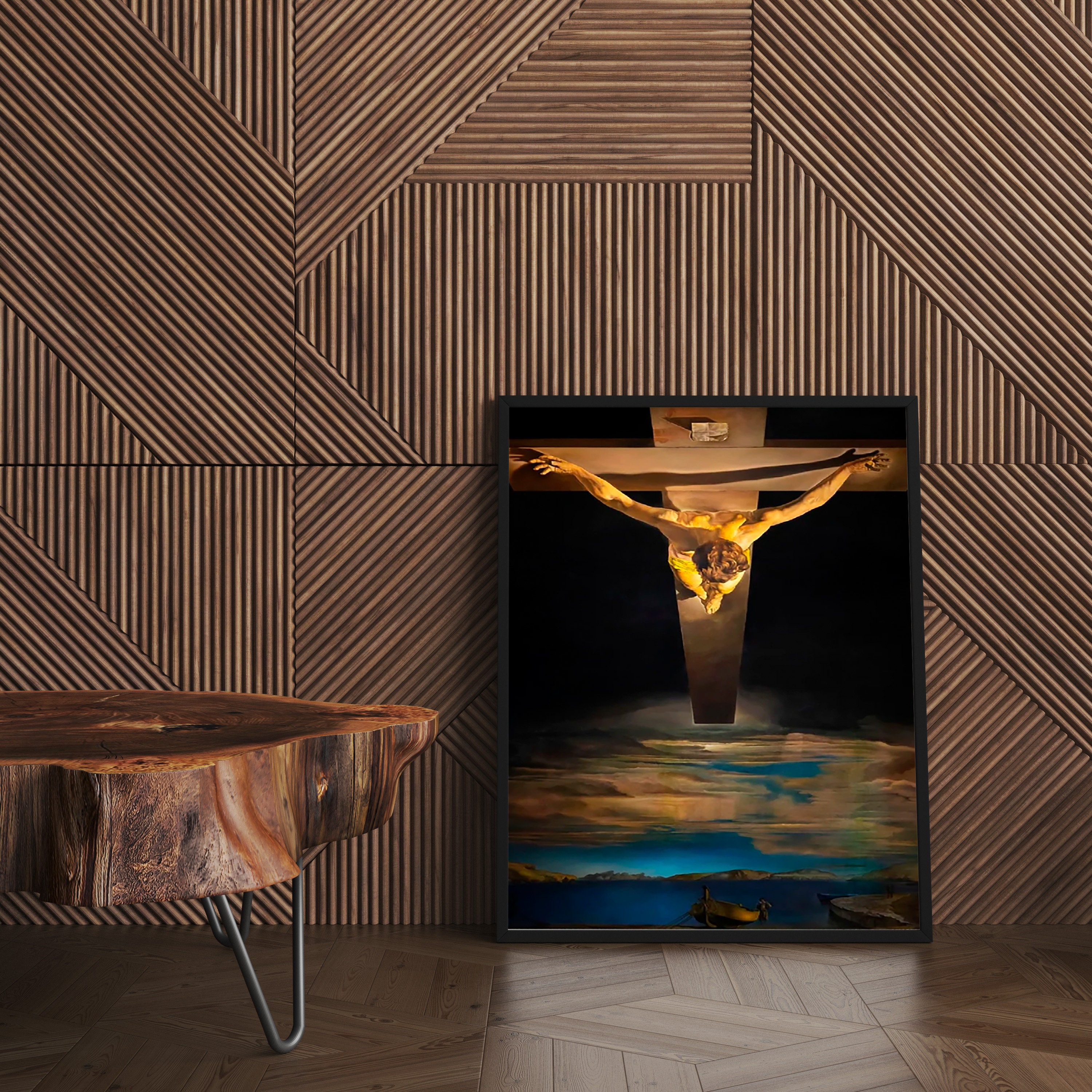 Christ of St John of the Cross by Salvador Dali Canvas Wall Art Print ...