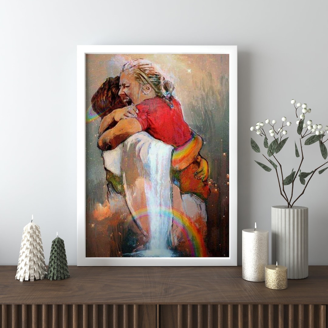 First Day in Heaven Canvas - Etsy