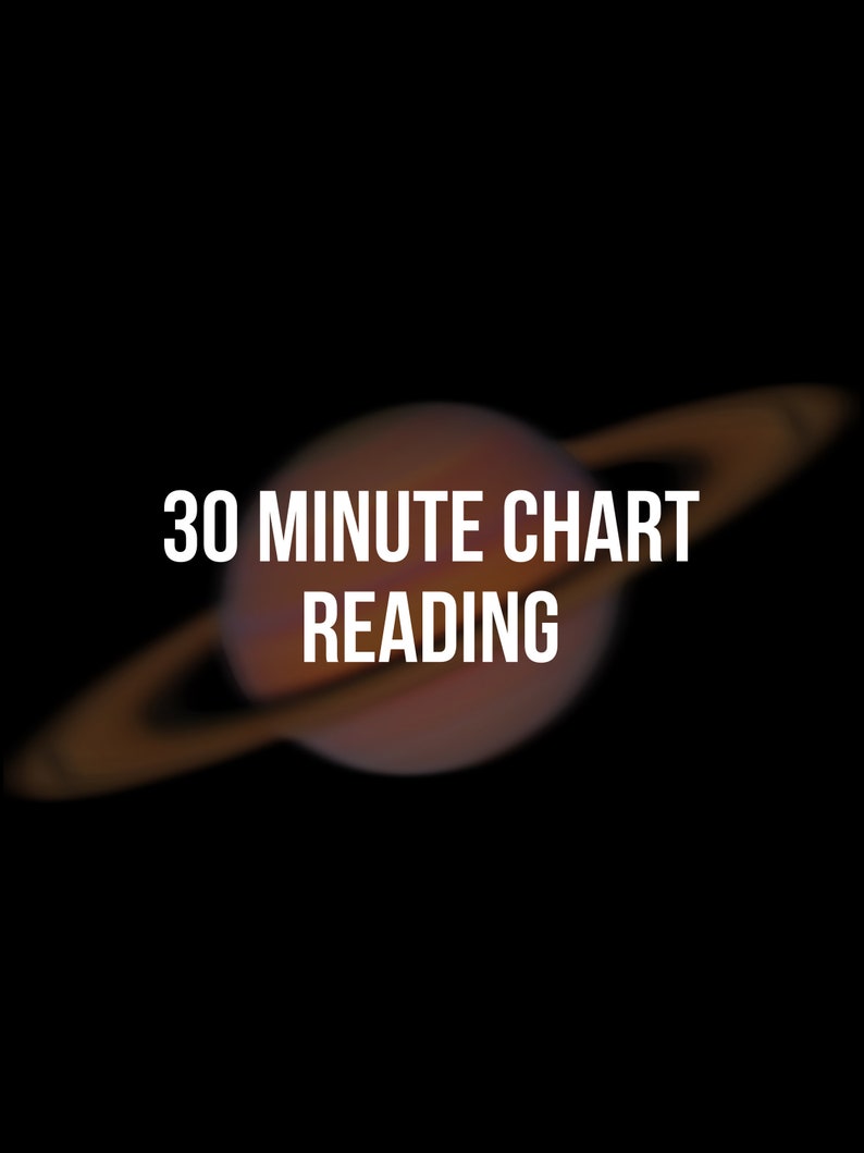 30 Minute Natal Chart Reading - Etsy