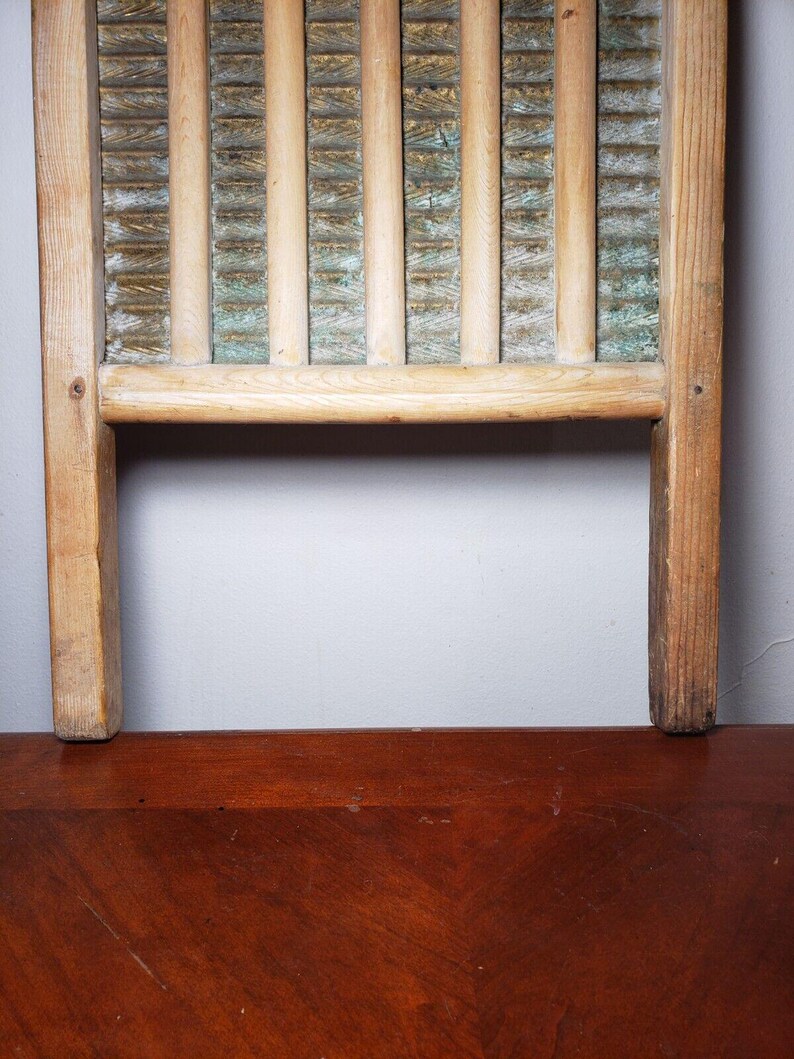 Vintage Washboard National Washboard Co. No. 801 Brass King - Etsy