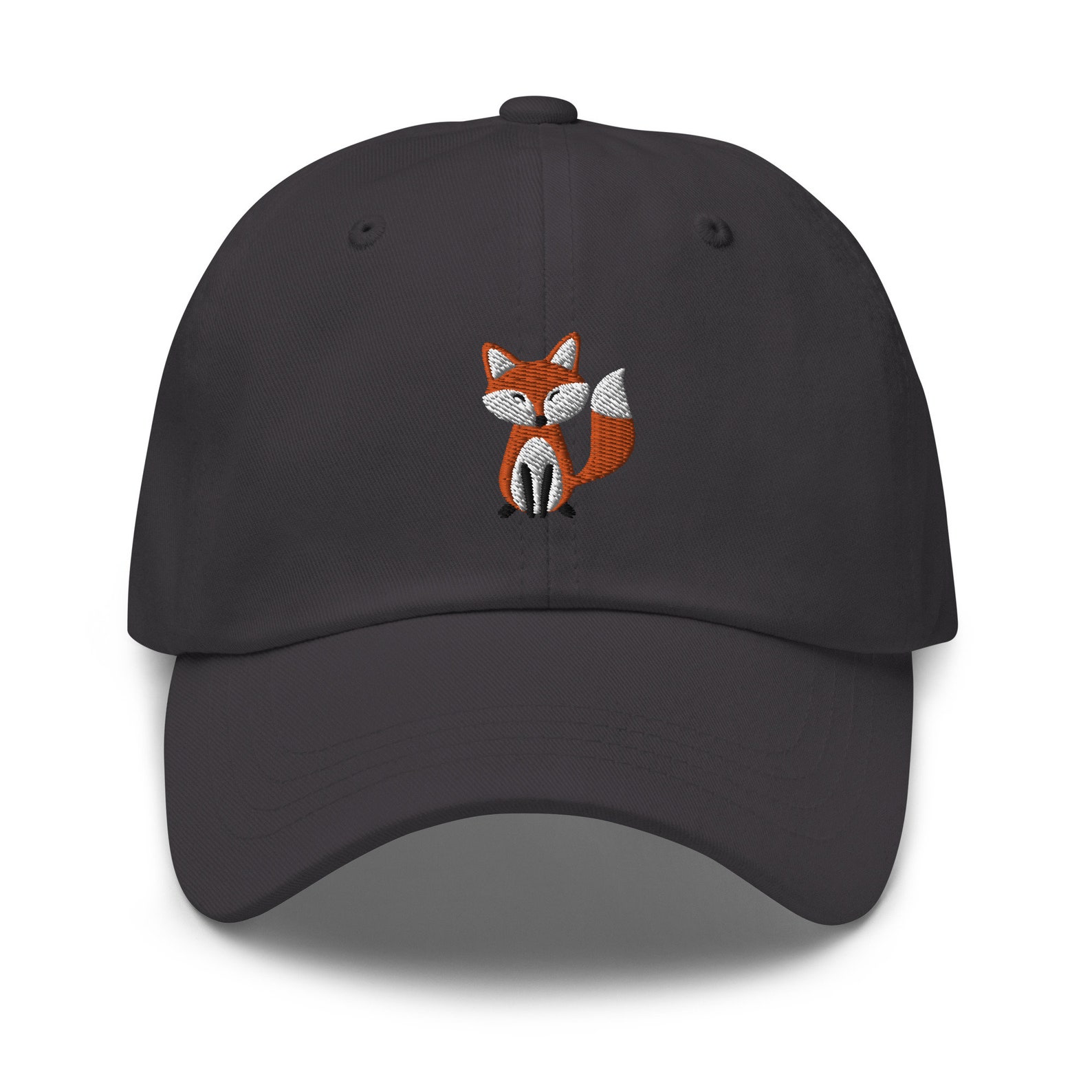 Embroidered Fox Baseball Cap, Adorable Fox Dad Hat, Animal Lover Hat - Etsy