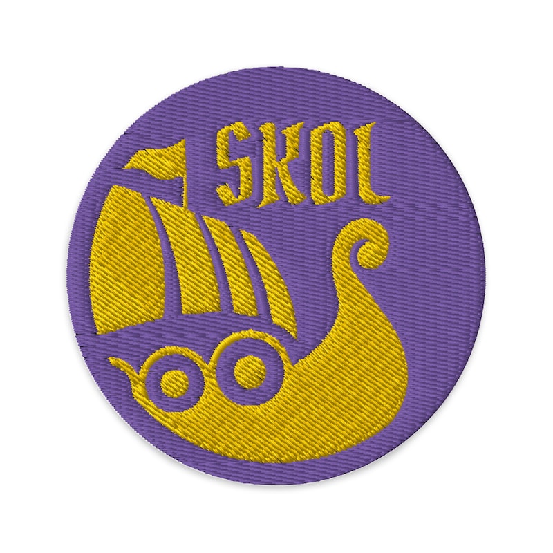 Minnesota Vikings Iron on Patches - Etsy