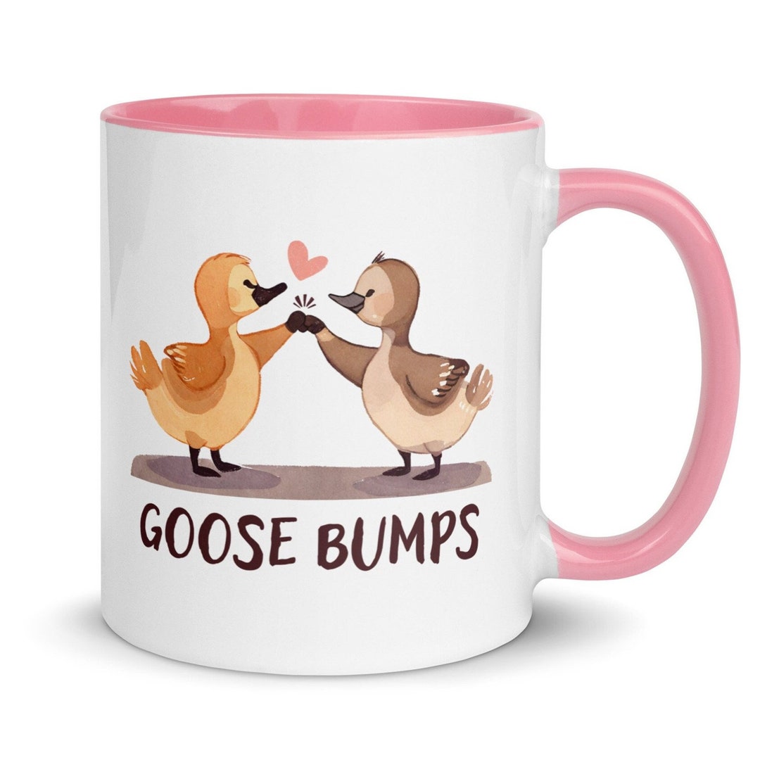 Goose Bumps Coffee Mug, Silly Goose Tea Cup, Cute Animal Lover Gift ...