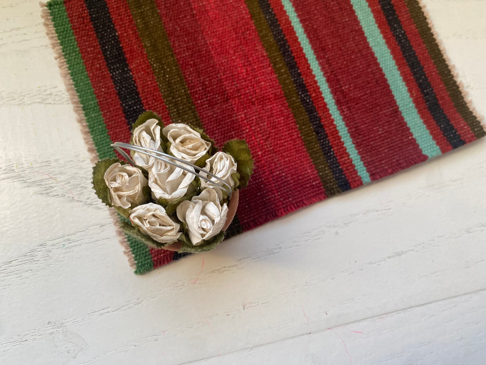 1:12 Scale Flowers in a Pot - Etsy