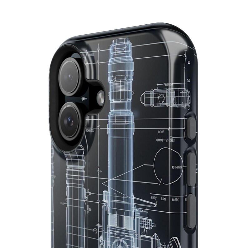 Star Wars Lightsaber Blueprint Magsafe Tough Case - Apple iPhone - Etsy