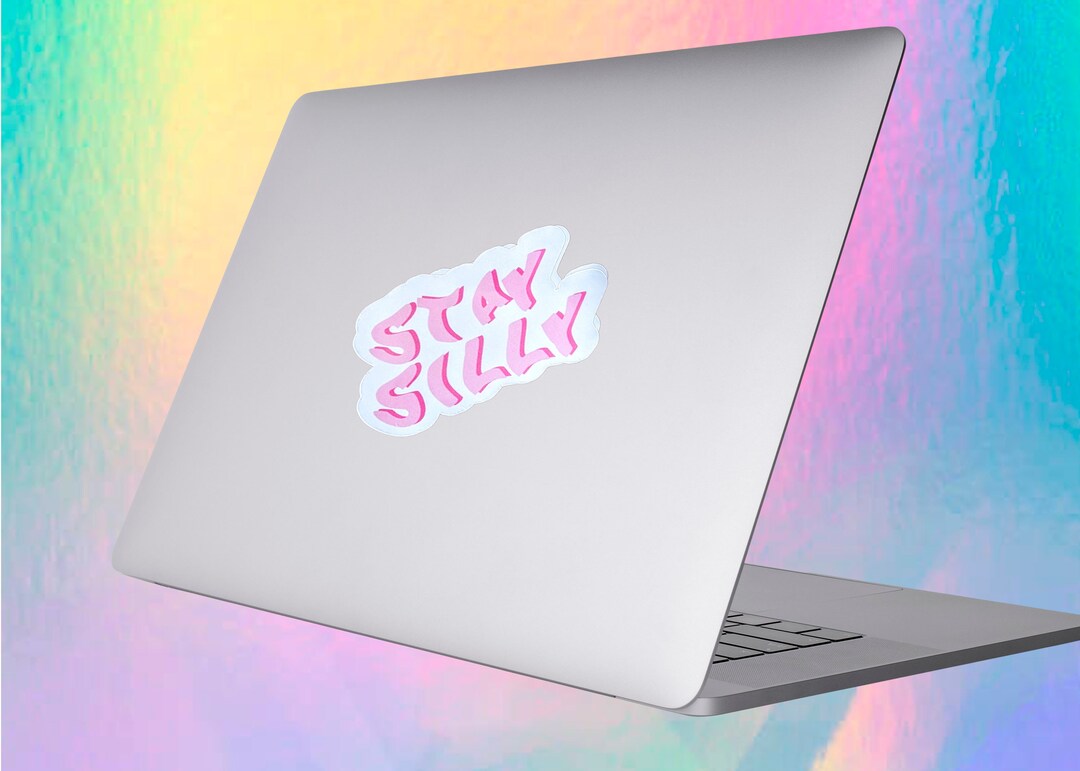 Vintage Stay Silly Sticker Spread Positivity and Humor Anywhere - Etsy
