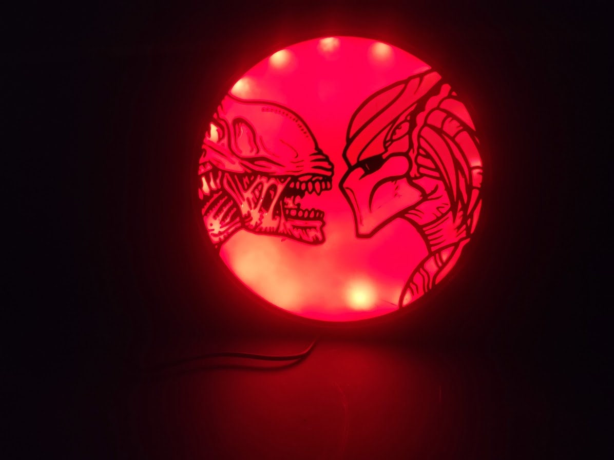 Alien Vs. Predator Light - Etsy