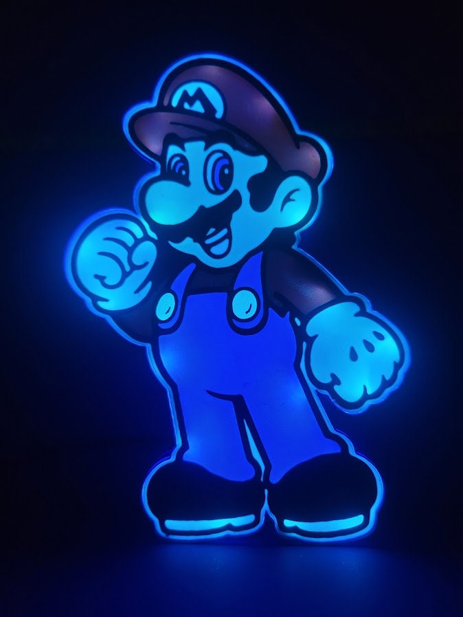 Mario Light - Etsy