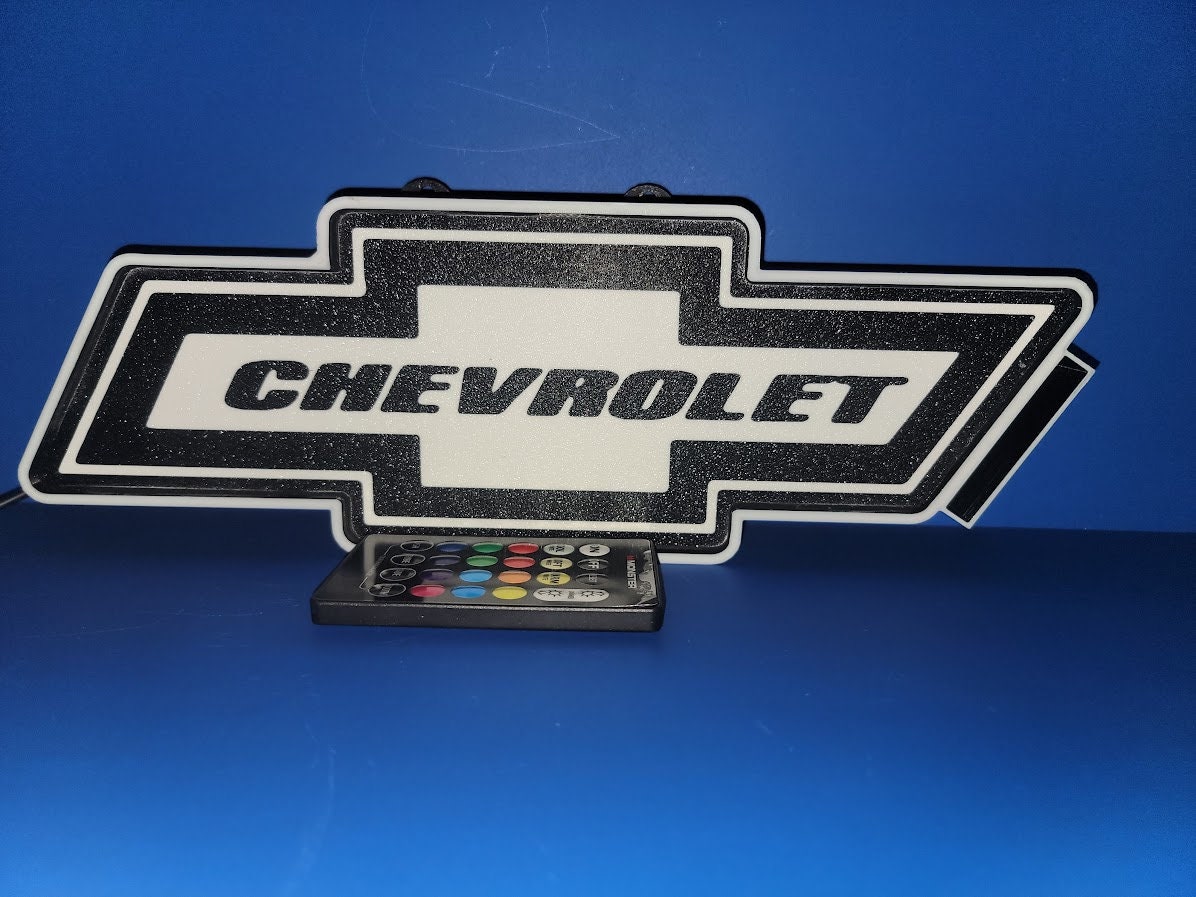 Chevrolet L.E.D R.G.B Light With Remote Control. - Etsy